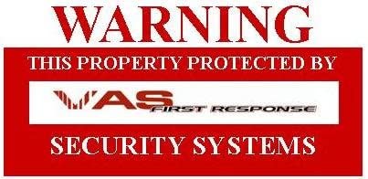 VAS #150 Electronic Alarm & Security System Warning Sticker - Don't Be ...