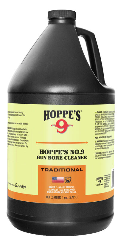 Hoppe's 1 Gallon Bottle NO. 9 Gun Bore Cleaner Solvent – EDOG USA